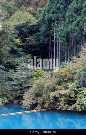 Lake Shiromaru in Okutama Tokyo Japan Stock Photo - Alamy