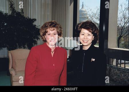 Office of the Secretary - Secretary Elaine Chao with Cathy Bailey and ...