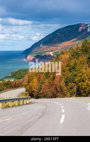 The Cabot Trail is a popular tourist attraction, especially during the ...