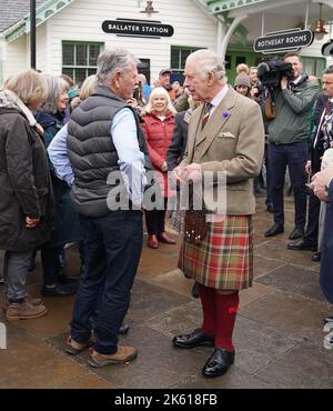 King Charles III meets Victoria Webber, one of the first female High ...