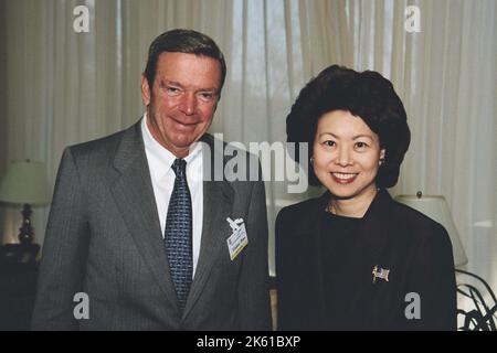 Office of the Secretary - Secretary Elaine Chao with August Busch Stock ...