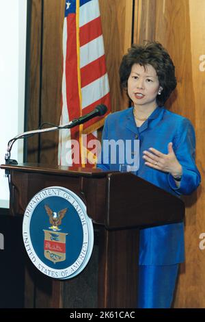 Office of the Secretary - 1st Press Conference with Secretary Elaine ...