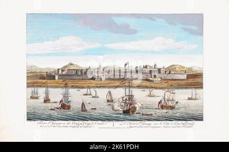 Fort St. George on the Coromandel Coast. Belonging to the East India ...
