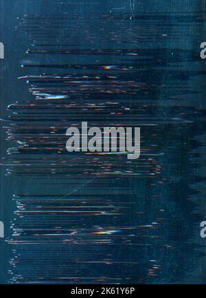 distressed screen old film glitch texture stains Stock Photo - Alamy