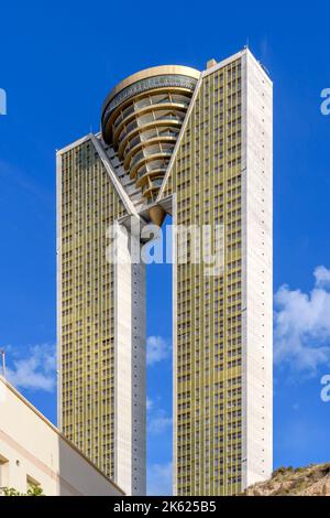 Recently completed Edificio Intempo tower block of apartments in ...