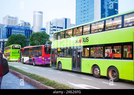 Singapore, 1 june 2022. singapore public transportation bus Stock Photo - Alamy