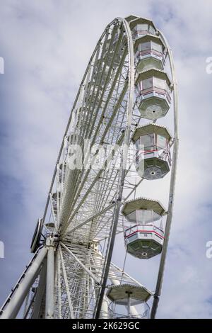 A Ferris wheel is an amusement ride consisting of a rotating upright ...