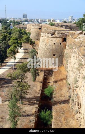 Fortifications in the Old Town; Famagusta (Gazimagusa); Turkish ...