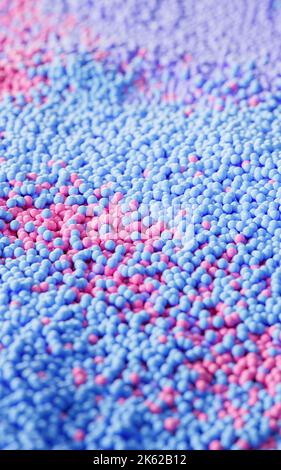 Density balls, abstract geometric background, 3d rendering. Computer ...