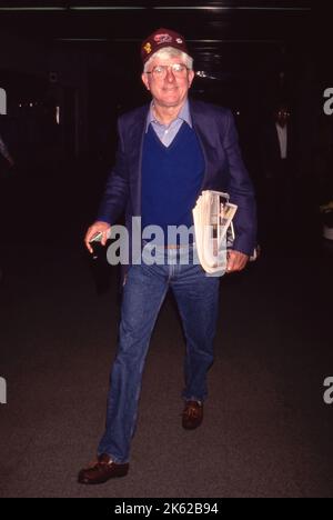 Phil Donahue Circa 1990's . Credit: Ralph Dominguez/MediaPunch Stock ...