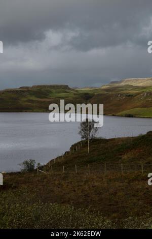 The reservoir Loch an Torr, Isle of Mull, Scotland, UK Stock Photo - Alamy