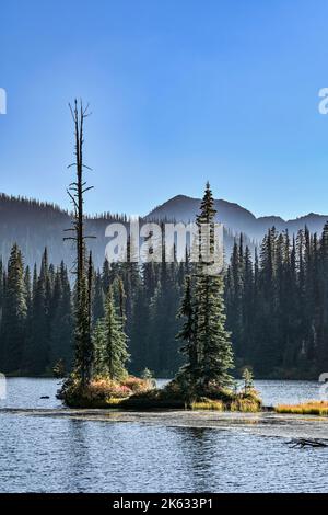 Bridal Lake, Stagleap Provincial Park, Kootenay Pass, British Columbia ...