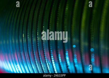 holographic background ridged texture iridescent Stock Photo - Alamy