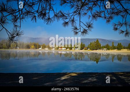 Wasa Lake Provincial Park, Kootenay Region, British Columbia, Canada ...