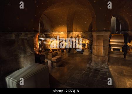 Royal burial crypt, Swedish royal family, Riddarholm Church, Stockholm ...