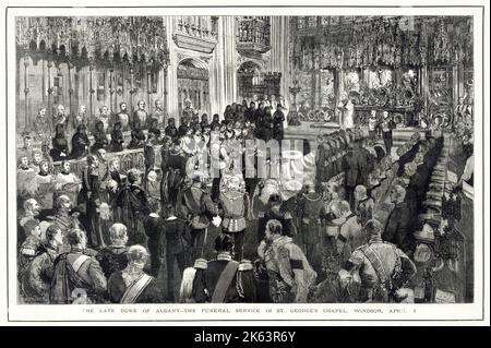 Late Prince Leopold, Duke of Albany the eighth child and youngest son ...