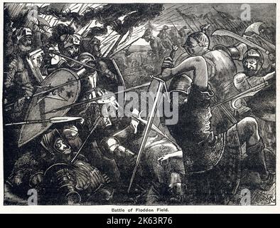 The Battle of Flodden, 9 September 1513 Stock Photo - Alamy
