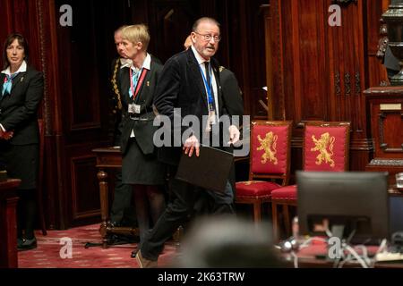 Open Vld's senator Rik Daems pictured during a plenary session of the ...