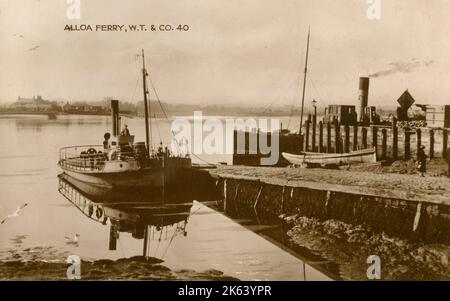 Jetty of ferry boat over the river Scheldt in Hamme, East Flanders ...