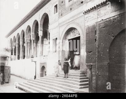 Vintage 19th century photograph - Al Aqsa mosque, c.1890's. Al-Aqsa ...