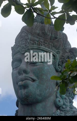 Statue of Lord Wisnu in Garuda Wisnu Kencana Cultural Park, Uluwatu, Bali Island, Indonesia ...