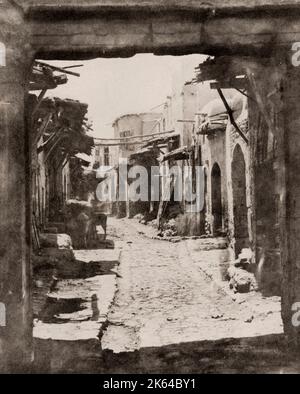 The Street Called Straight, Damascus, Syria Stock Photo - Alamy