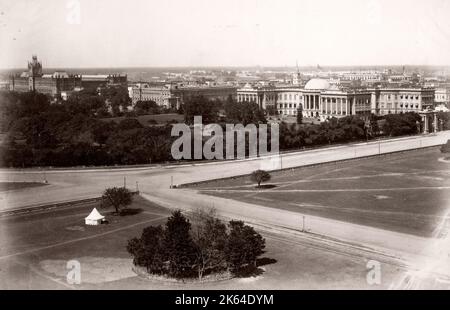 View of The Maidan, Calcutta (Kolkata), India Stock Photo - Alamy