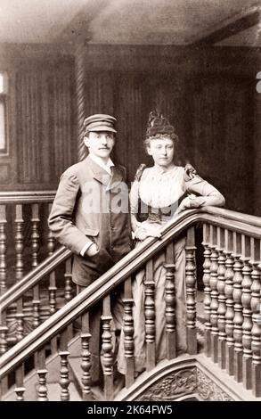 Sinking of the "Titanic". Vintage photo of Mr. Bruce Ismay, president ...