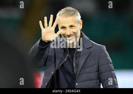 RB Leipzig head coach Marco Rose during the UEFA Champions League match ...