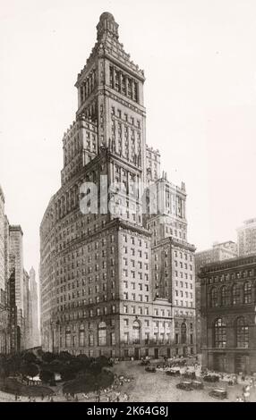 New York City. Standard Oil Building located at 26 Broadway in Lower ...