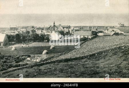 Ballantrae in Carrick, South Ayrshire, Scotland - viewed from the South ...