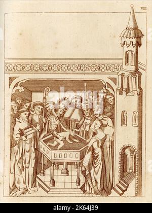 Richard Beauchamp (1382-1439), Earl of Warwick is made a knight Stock ...