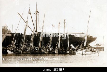 The Evacuation of Greeks from Gallipoli, Turkey - November 18, 1922 ...