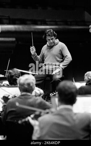 Zubin Mehta, conductor of the New York Philharmonic Orchestra on Nov ...