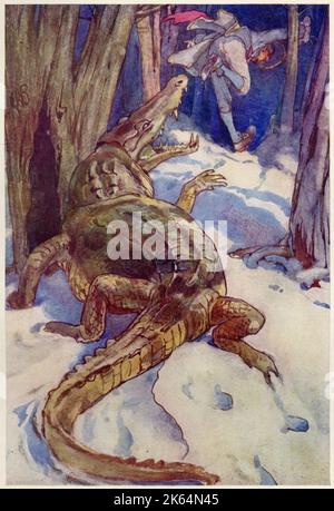 Captain Hook and the Crocodile Stock Photo - Alamy