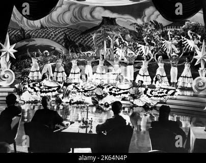 Large Stage Production, on-set of the Film, "Cain and Mabel", Warner ...