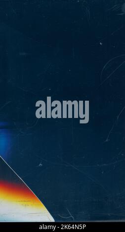 distorted screen system damage blue glare effect Stock Photo - Alamy