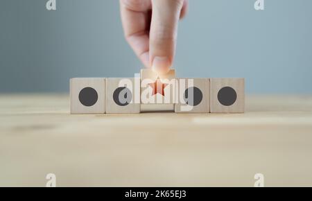 Differentiation strategy concept. Business develop by providing ...