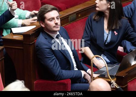 Deputy, Alexandre Loubet attends a session of Questions to the ...