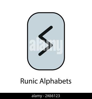 Runic Alphabets. Complete collection of Rune alphabet, futhark. Writing ...