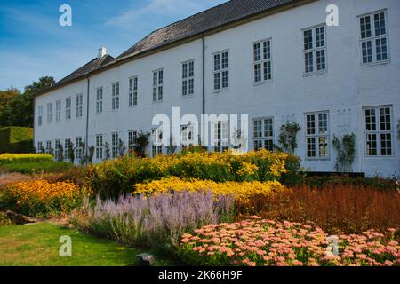 Grasten Slot - Gravenstein Castle in Denmark on a bright summer day ...