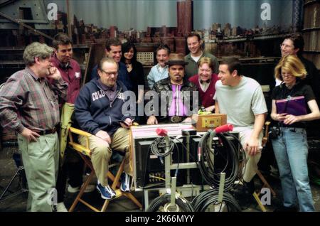 Adam Sandler on the set of 'Jack and Jill' at the Convention Centre ...