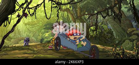 DONNIE,FINSTER, RUGRATS GO WILD, 2003 Stock Photo - Alamy