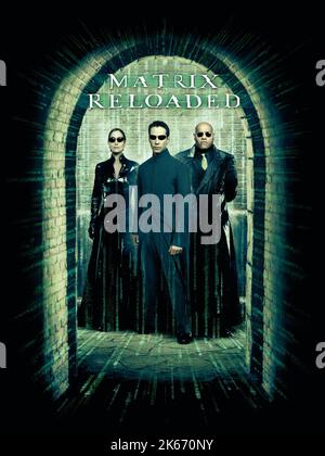 CARRIE-ANNE MOSS, KEANU REEVES, THE MATRIX REVOLUTIONS, 2003 Stock Photo - Alamy