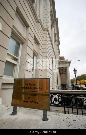 department of foreign affairs dublin republic of ireland Stock Photo ...