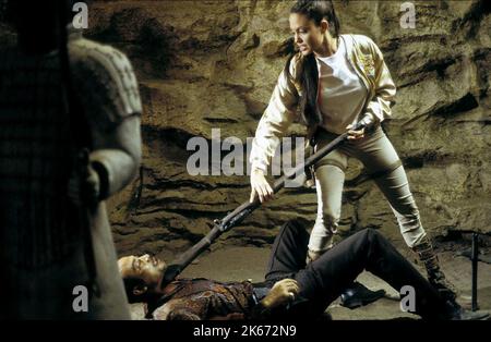 SIMON YAM, ANGELINA JOLIE, LARA CROFT TOMB RAIDER: THE CRADLE OF LIFE ...