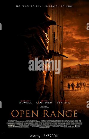 MOVIE POSTER, OPEN RANGE, 2003 Stock Photo - Alamy