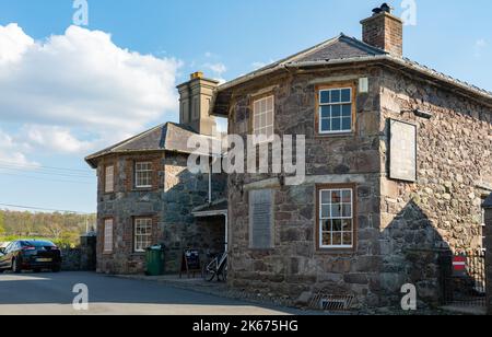 The Harp Hotel, Llandwrog, near Caernarfon, Gwynedd. Locally known as ...
