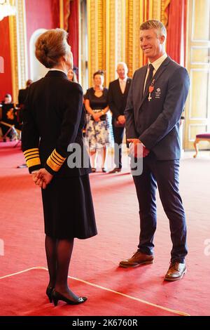 Mr. Stuart Bithell from Poole is made an MBE (Member of the Order of ...