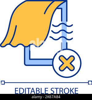 Stop draughts concept icon Stock Vector Image & Art - Alamy